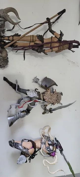 Boneco spawn action figure angela Escultura Guerreiras mcfarlane ...