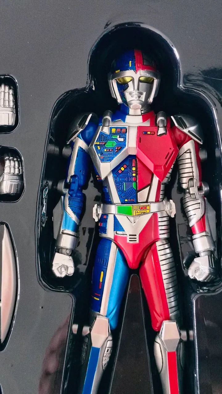 Figura HAF Hero Action Figure Choujinki Metalder - O Homem Máquina ...