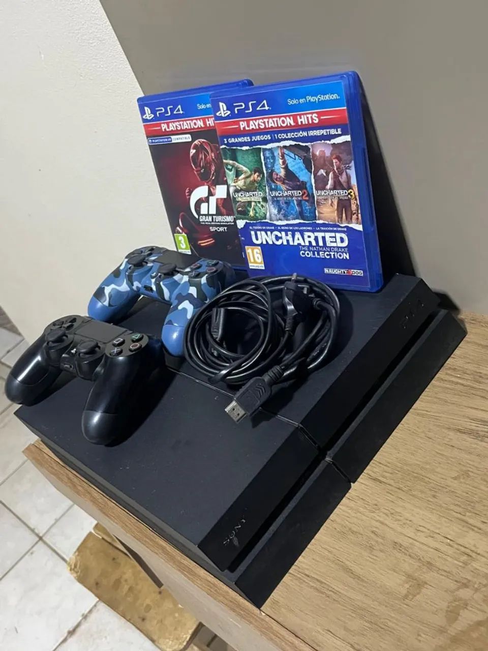 Pa4 slim 500gb venda ou troca - Consoles de Vídeo Game - Colina Azul ...