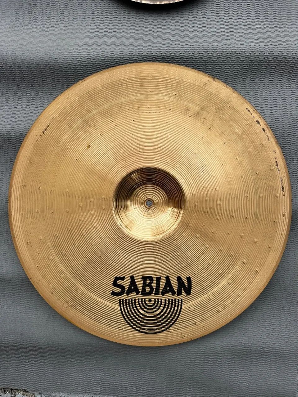 Kit de Pratos Sabian B8 - Hi-Hat 14" + Ride 20" (Usado) - Instrumentos ...