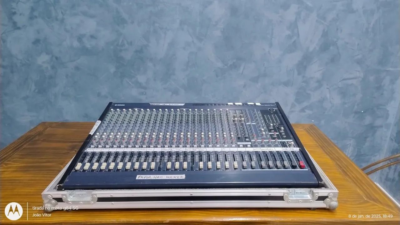 Mesa de Som Yamaha MG166 CX - Aparelhos de Som - Fonseca, Niterói ...