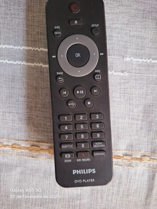 Controle remoto DVD Player Philips - DVD, Blu-Ray e Vídeo Cassete ...