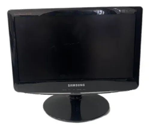 Monitor samsung B1630N 16 polegadas wide + cabos vga e energia ...