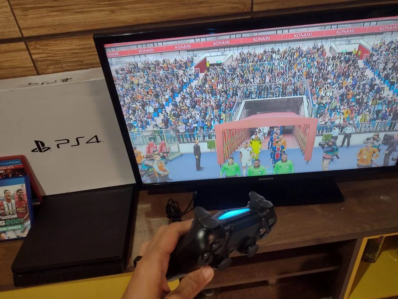 PS4 Slim Novo+ GTA V - God Of Whar - FIFA! Aceito cartão - Consoles de ...