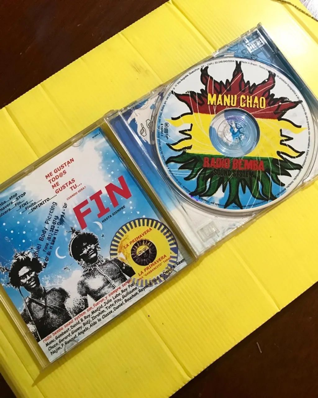 Cd mano chão álbum rádio bemba sound system - CDs, DVDs etc - Guará II ...