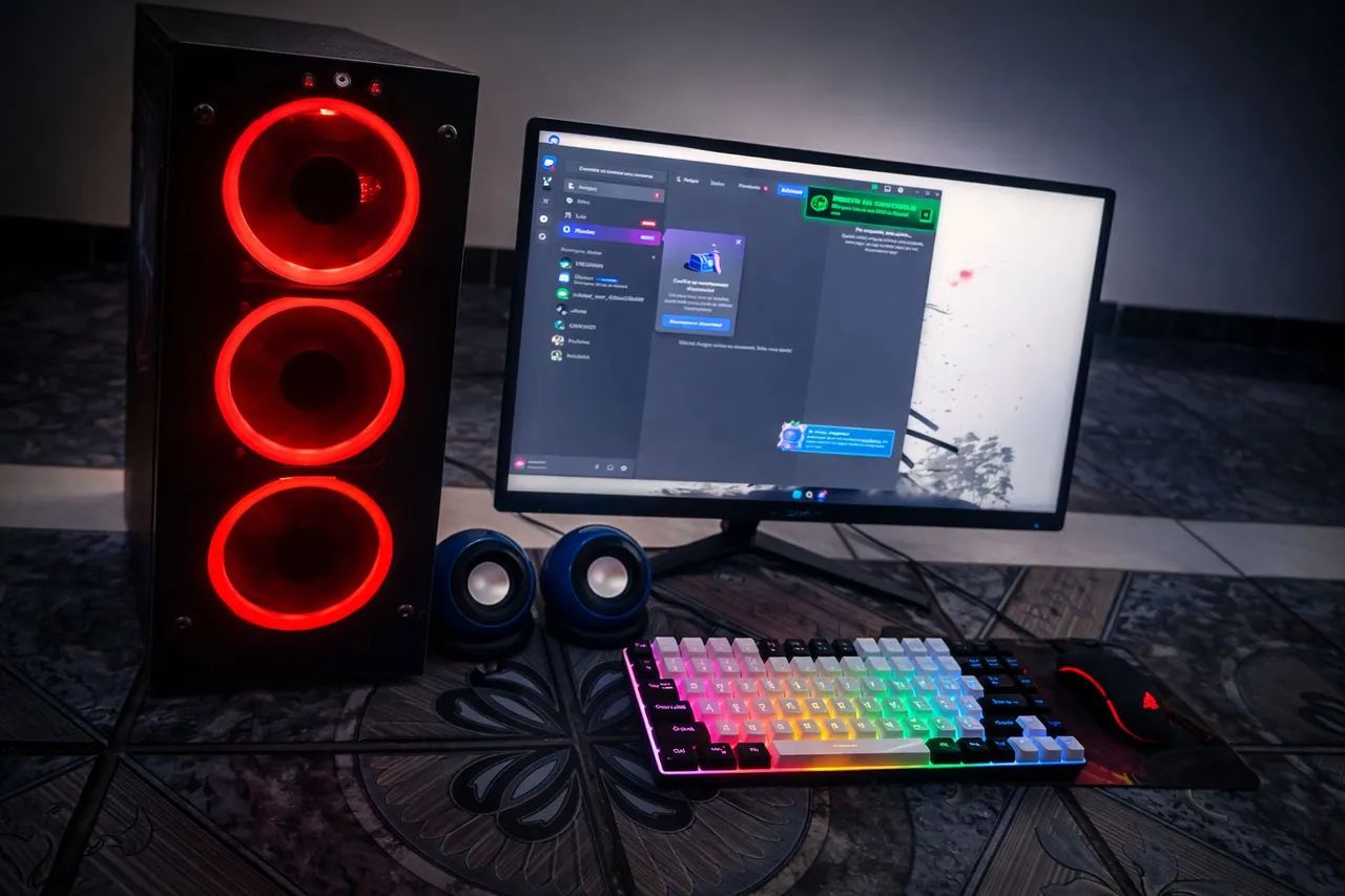 PC Gamer completo + Monitor curvo 23,6 - Computadores e Desktops - Bom ...