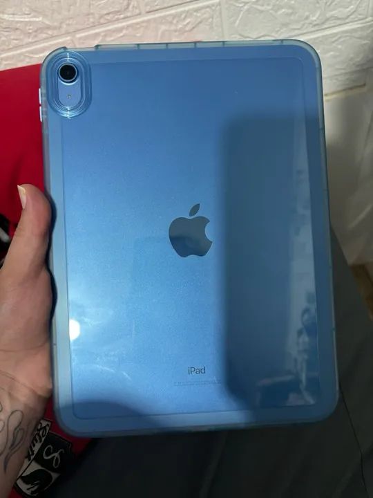 iPad 10th geração- 64GB - Wi-Fi - Azul - usado (estado de novo ...