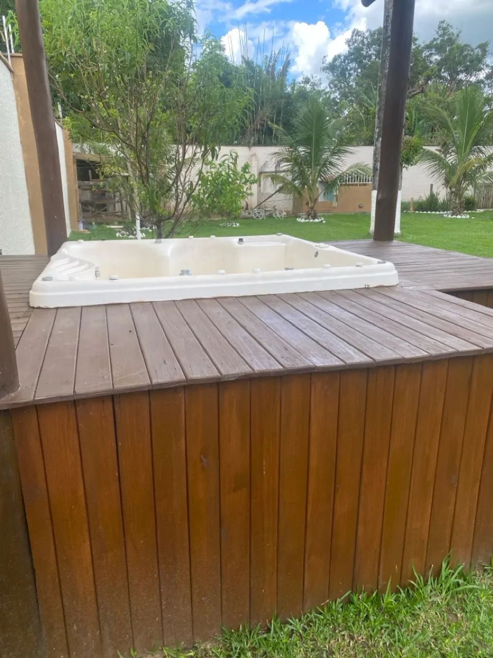 Spa de hidromassagem para área externa - Área Externa - Padre Eterno ...