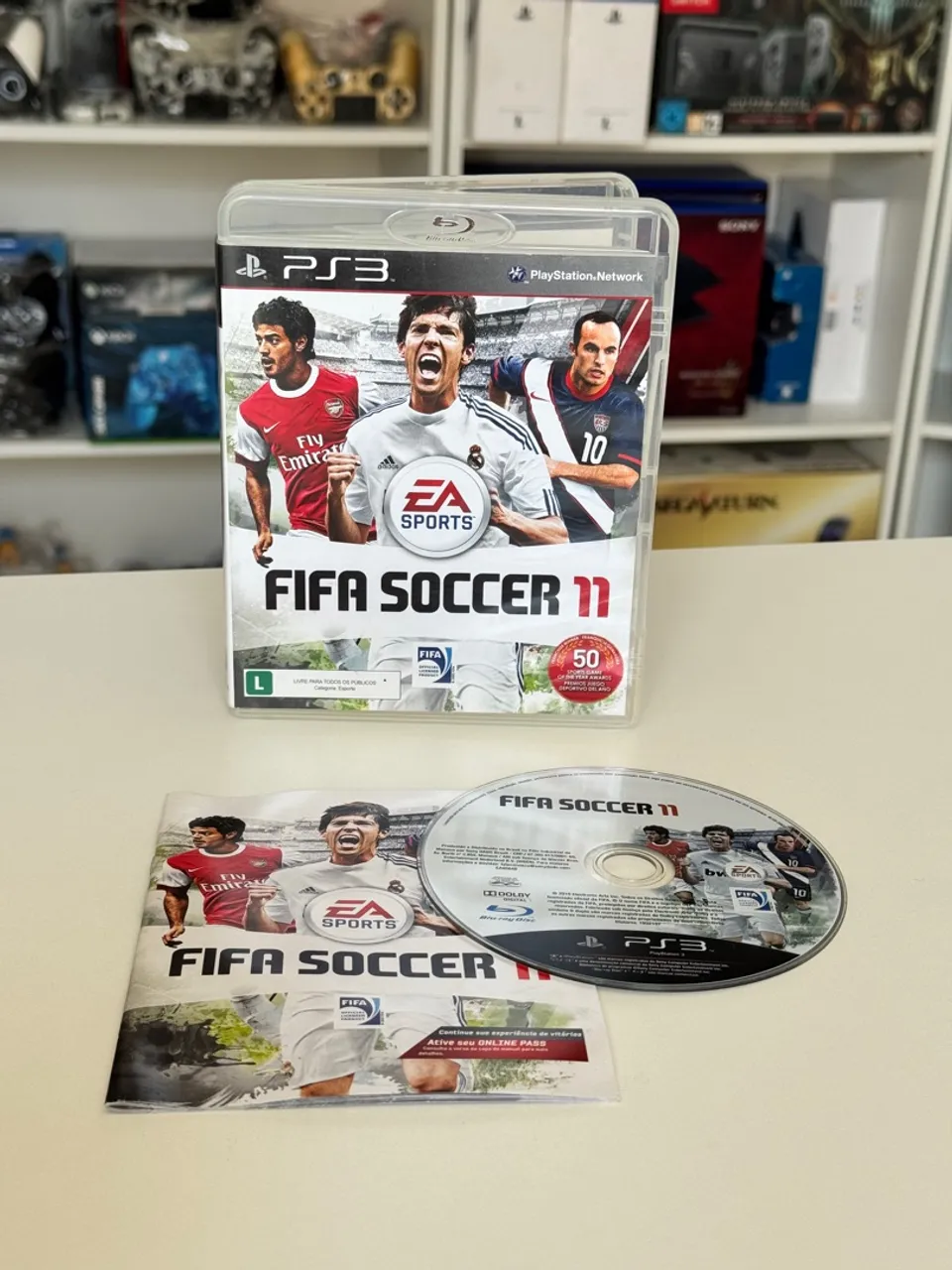"fifa ps2 original" - Jogos de Vídeo Game no Brasil