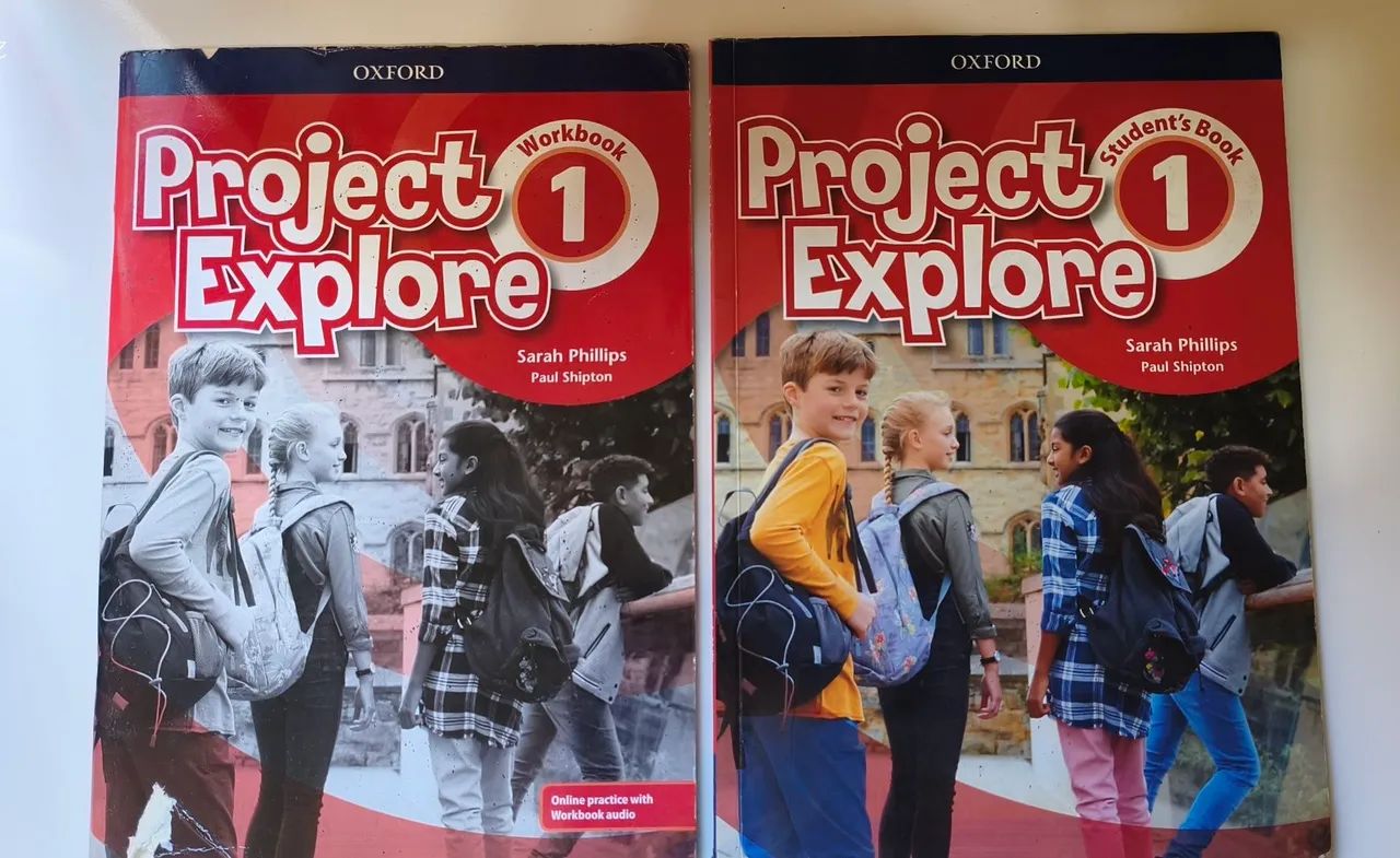 SESI - Inglês Project Explore 1 - Workbook e Student's Book - Papelaria - Calafate, Belo ...
