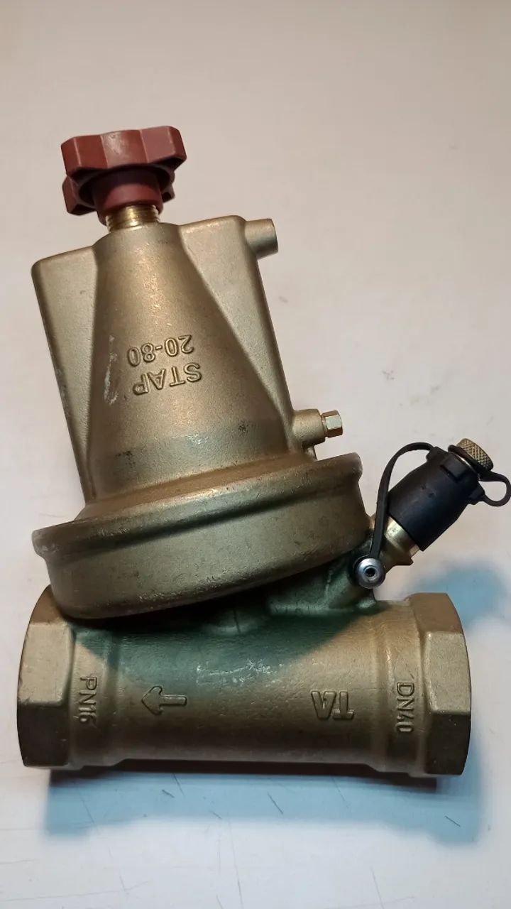 Válvula de controle pressão diferencial TA IMI Hydronics Stad 40, Ta ...