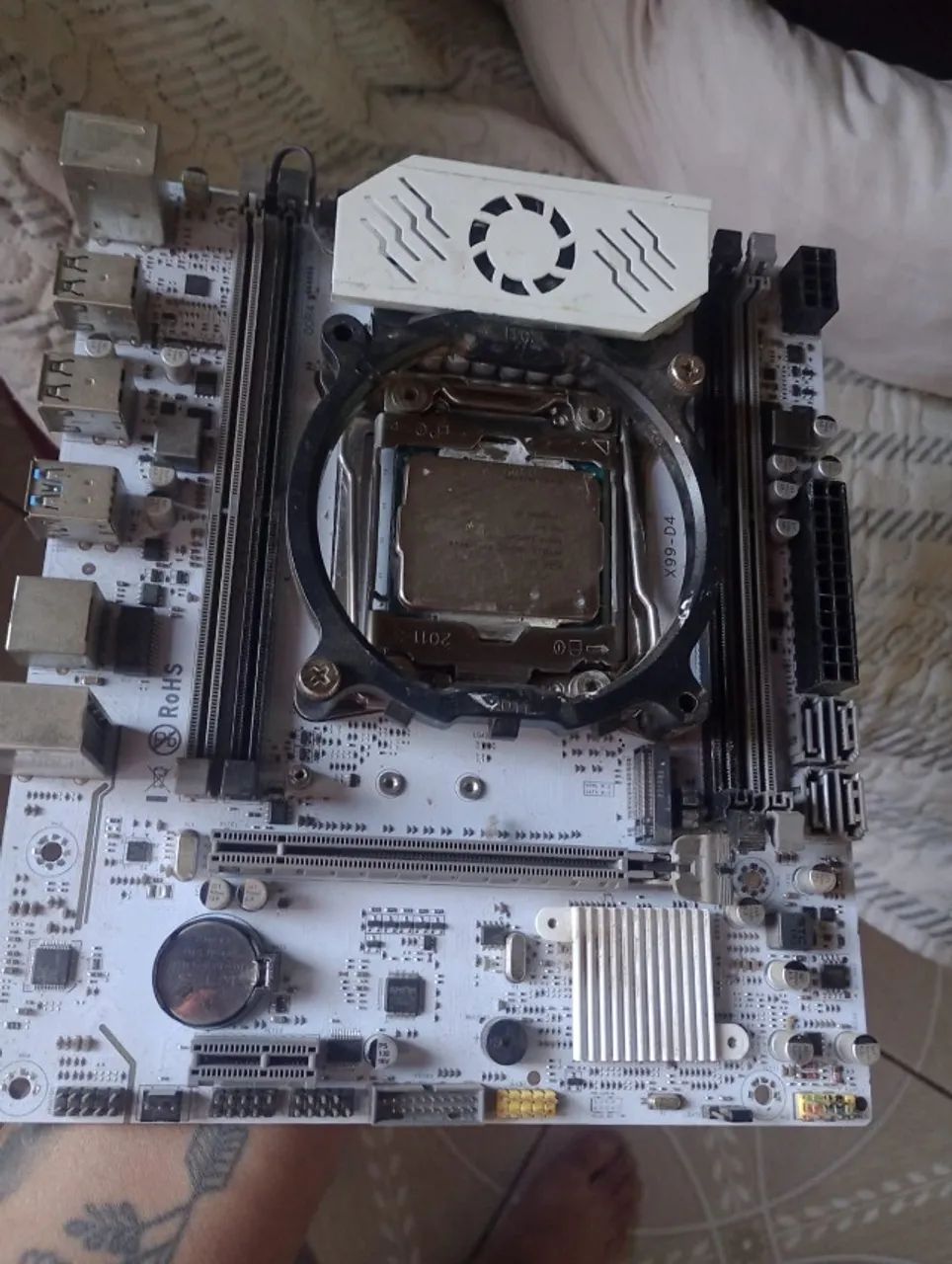 Kit xeon e5 26697 + placa mãe memória +1 pente de memória 16gb - Peças ...