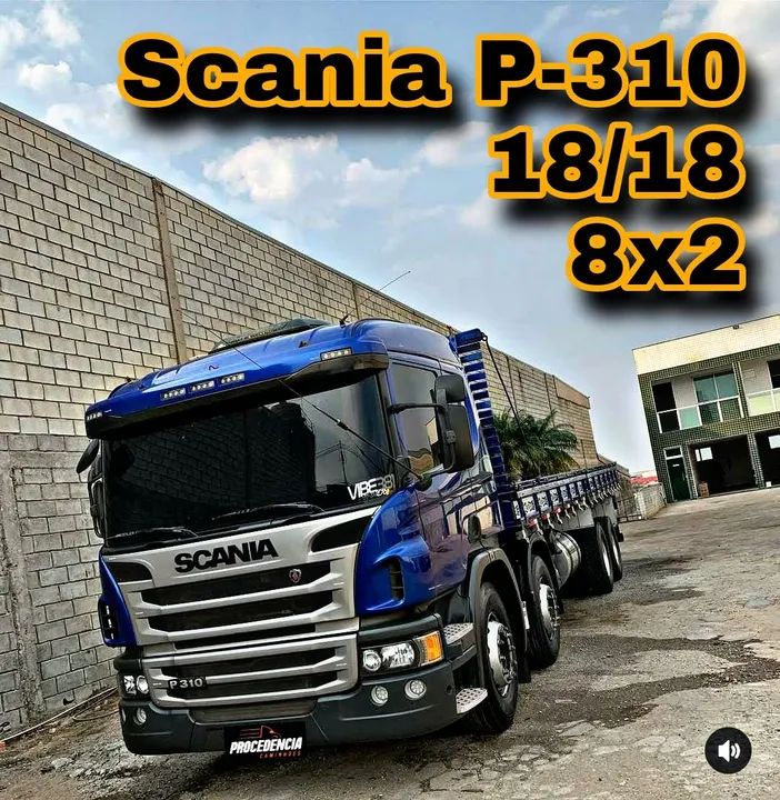 Scania P310 8x2 18/18 - Caminhões - Parque Belo Horizonte Industrial, Contagem 1367736784 | OLX