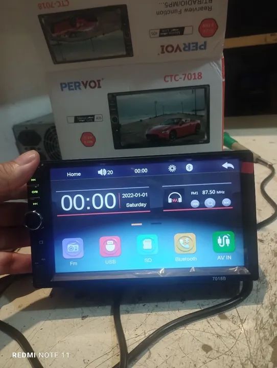 Central multimídia automotiva 7 polegadas Bluetooth - Carros, vans e ...