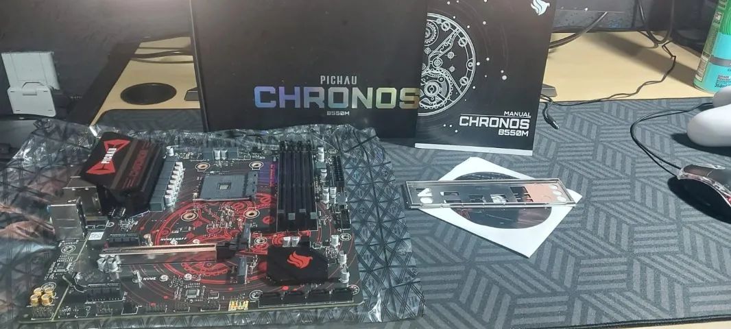 Placa Mãe Pichau Cronos B550 - Peças de Hardware - Santa Maria ...