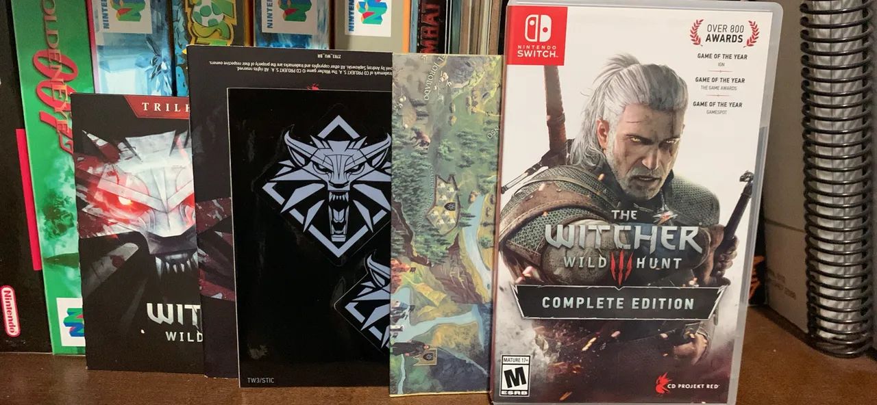 "the witcher switch" no Brasil