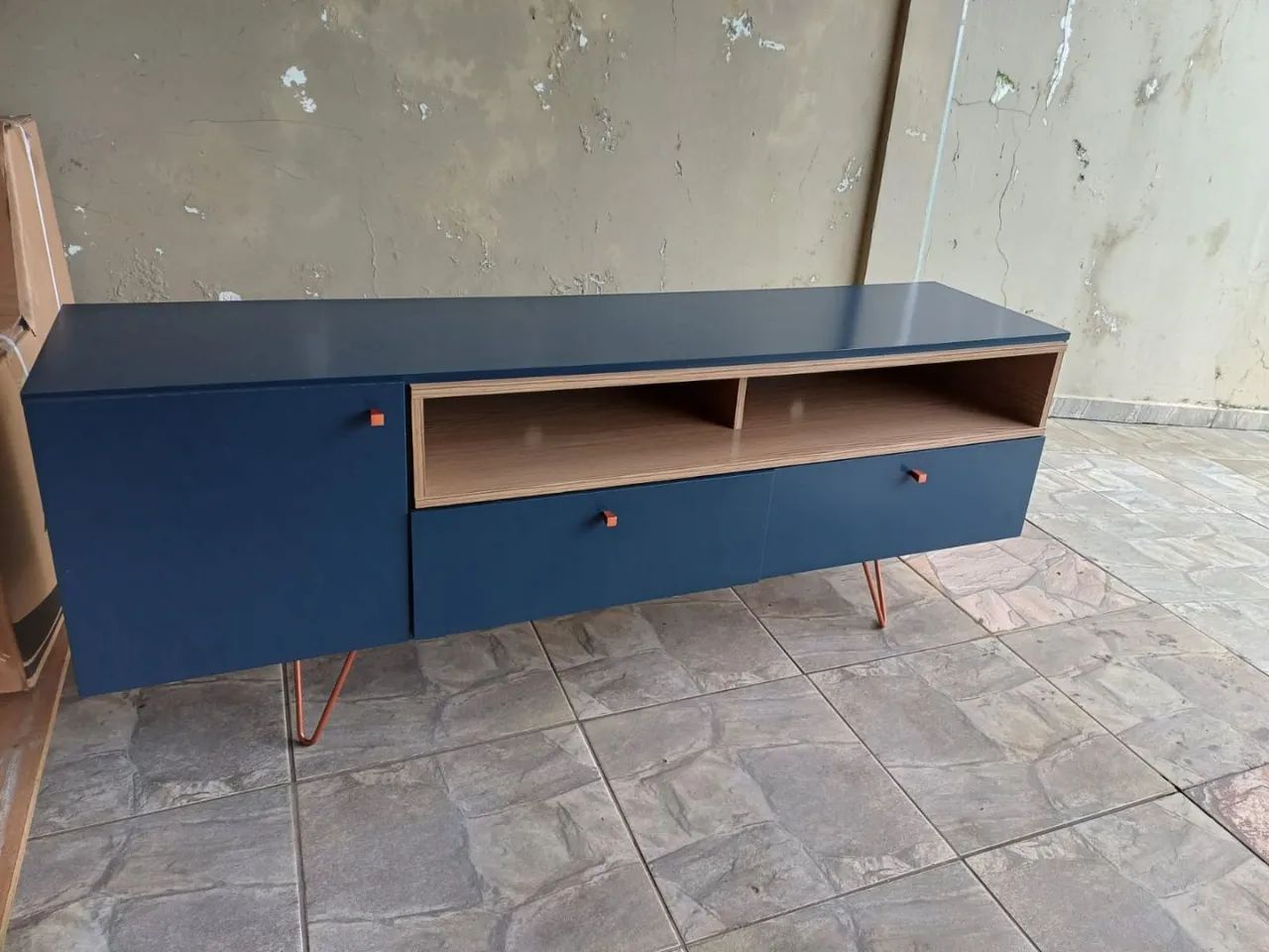 "rack azul retro" no Brasil