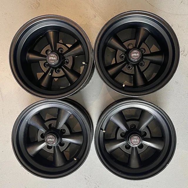 Jogo de Rodas KR E55 Weld Racing 15x8 15x10 DUAS TALAS Usadas. - Peças ...