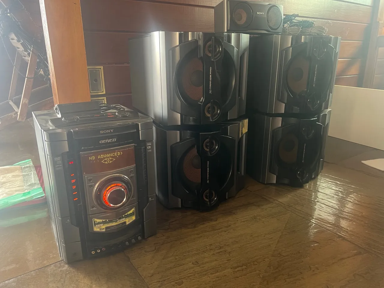 "micro system sony genezi mhc" - Aparelhos de Som no Brasil