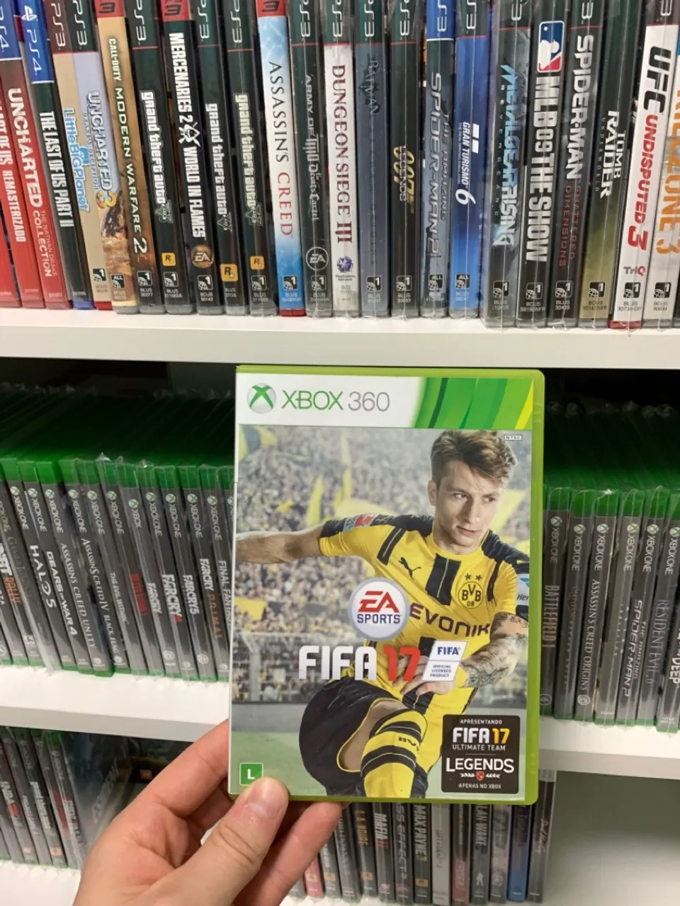 "fifa 1 xbox 360 original" no Brasil