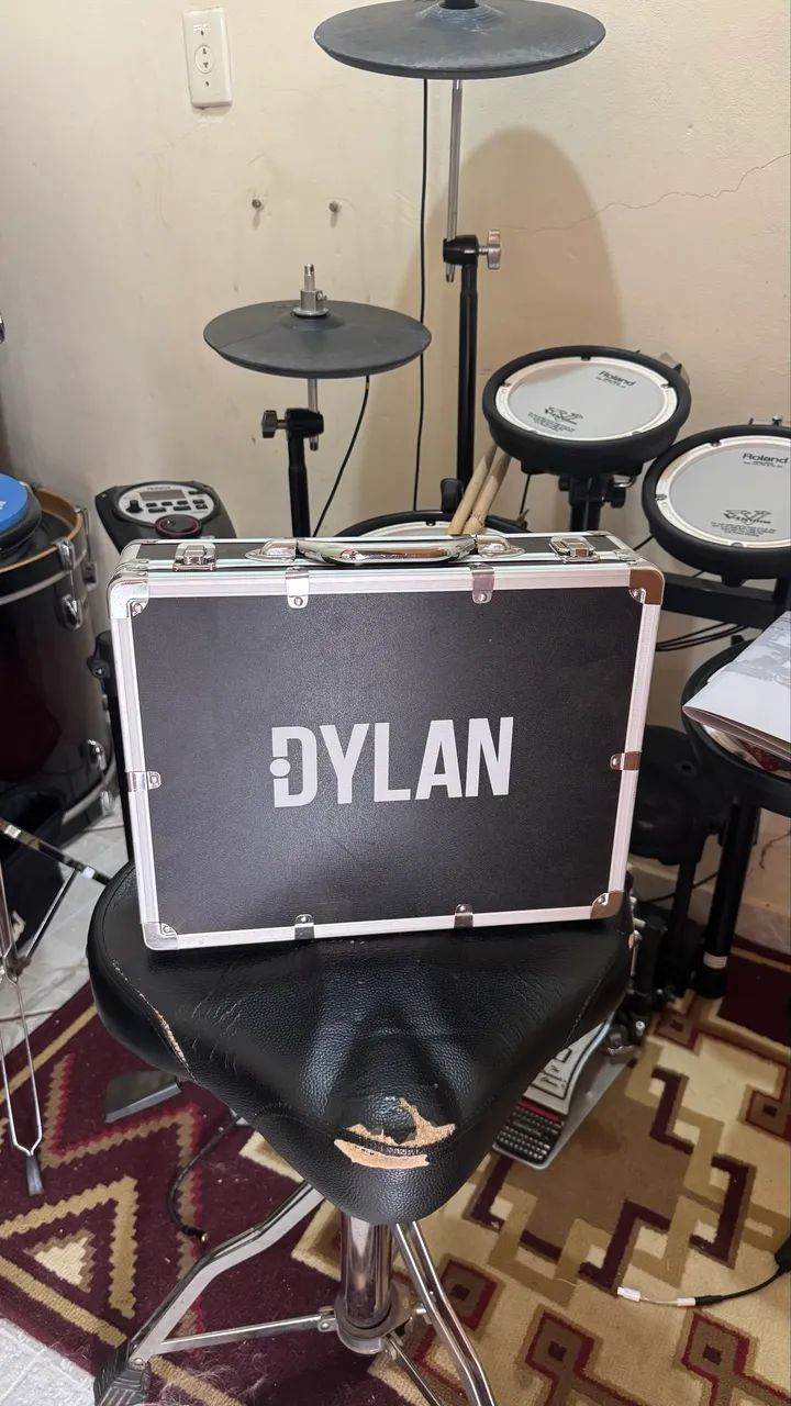Kit Microfone Bateria Dylan Dd-7 Com Case Preto - Instrumentos musicais ...