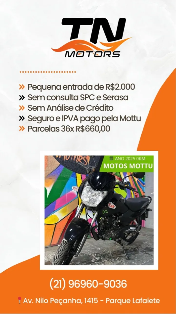 Motos MOTTU no Brasil