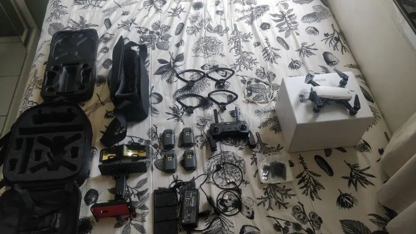 DJI Spark Fly More Combo + 4 Baterias + Mochila Rígida - Drones - Janga ...