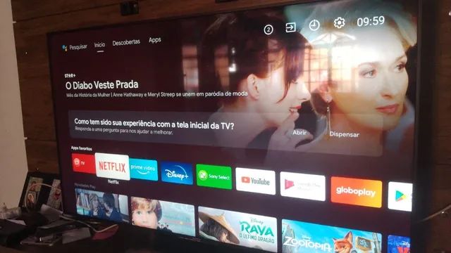 "tv sony android 55" no Brasil