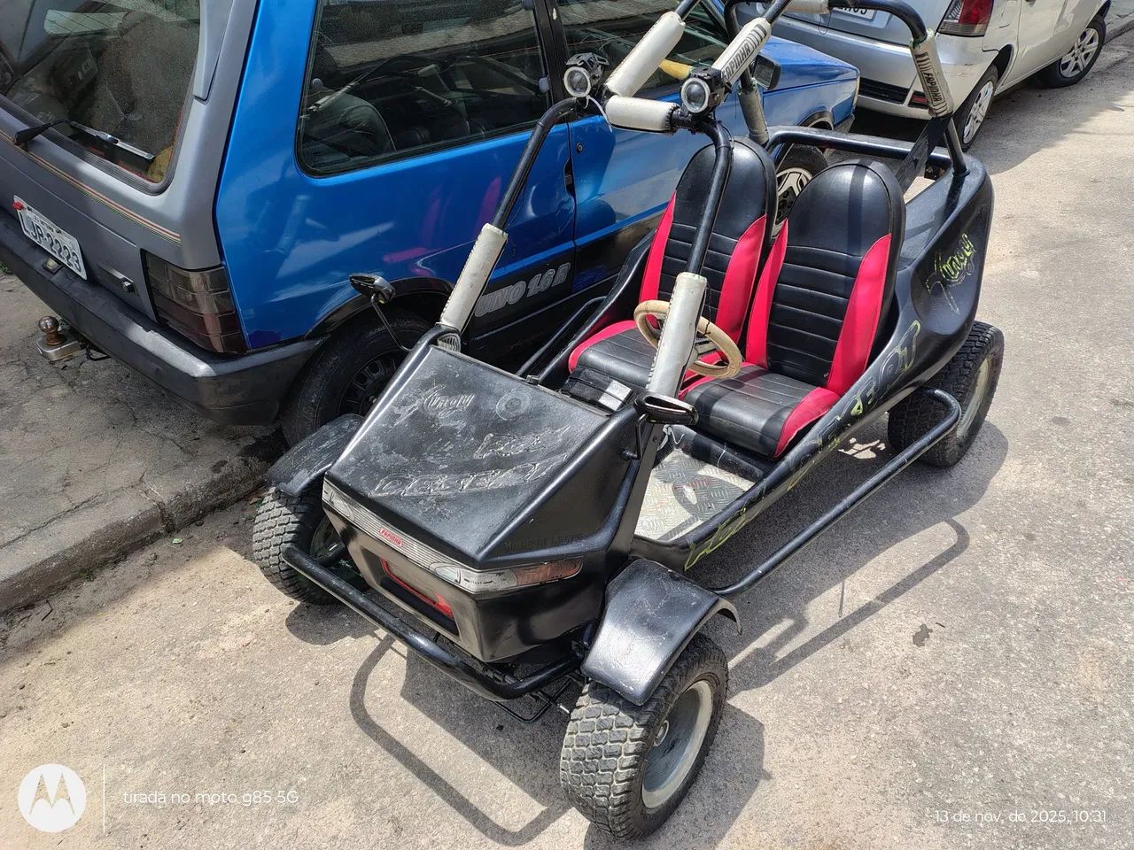 MINI BUGGY BUGRE FAPINHA XINGU CHASSI LONGO COM PART ELÉTRICA ...