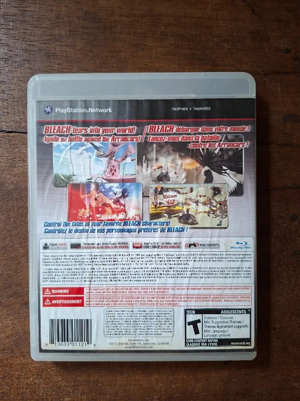 Jogo PS3 Bleach Soul Resurreccion- Mídia Física Original - Jogos de ...