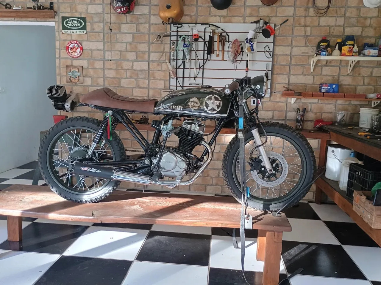 "moto cafe racer" no Brasil