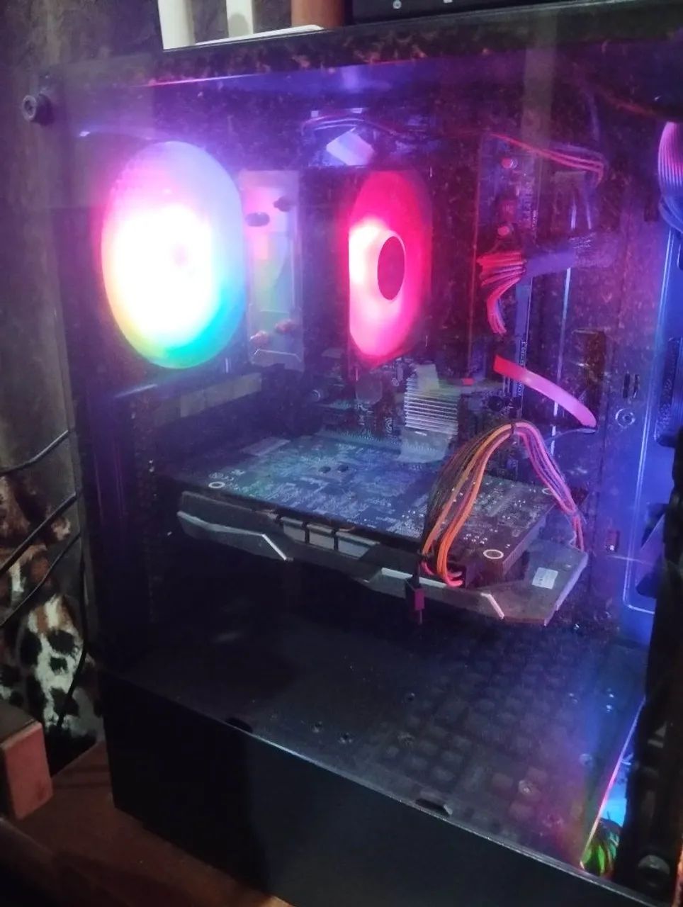 Pc gamer I7 7700 16 GB de RAM SSD 512 GTX 1060 6 gb + teclado e mouse ...