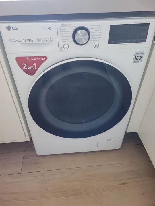 Lava e Seca LG 13kg Direct Drive - 2 em 1 - Máquinas de Lavar e Secadoras - Centro, Lauro de ...