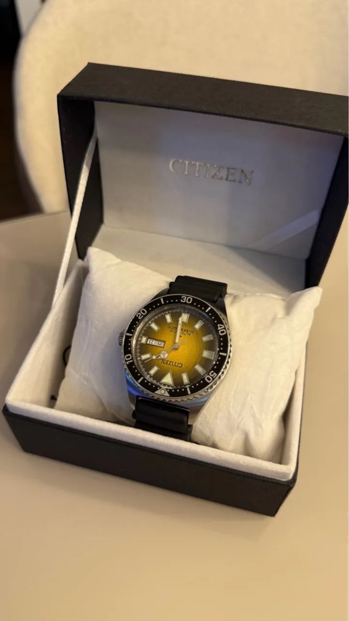 Relógio Citizen Automático Promaster Yellow - Acessórios - Tamboré ...