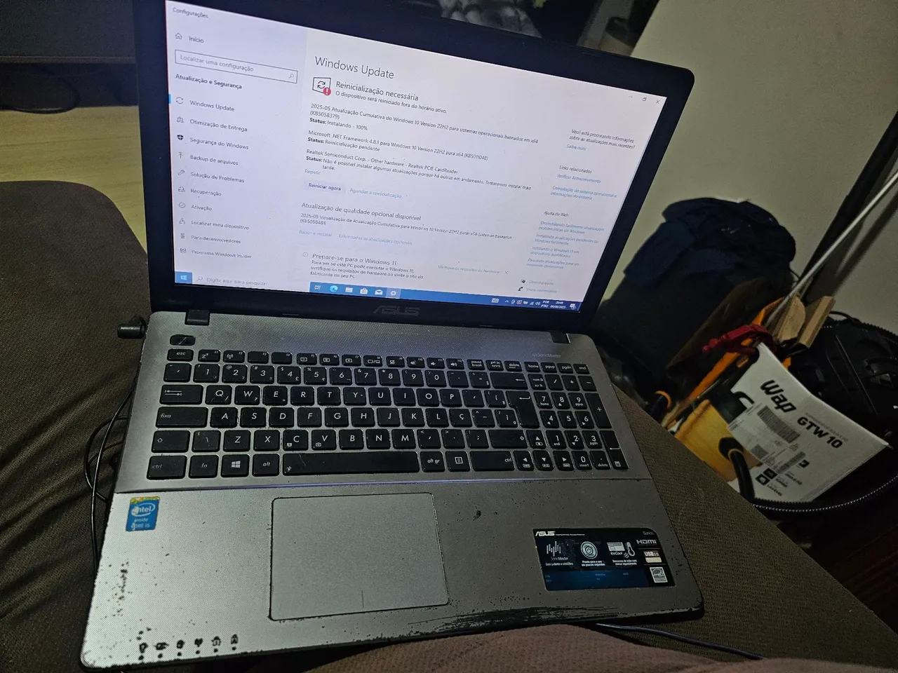 "notebook asus windows" - Notebooks no Brasil