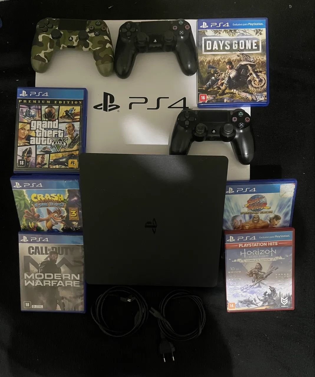 Ps4 completo - Consoles de Vídeo Game - Sete Pontes, São Gonçalo ...