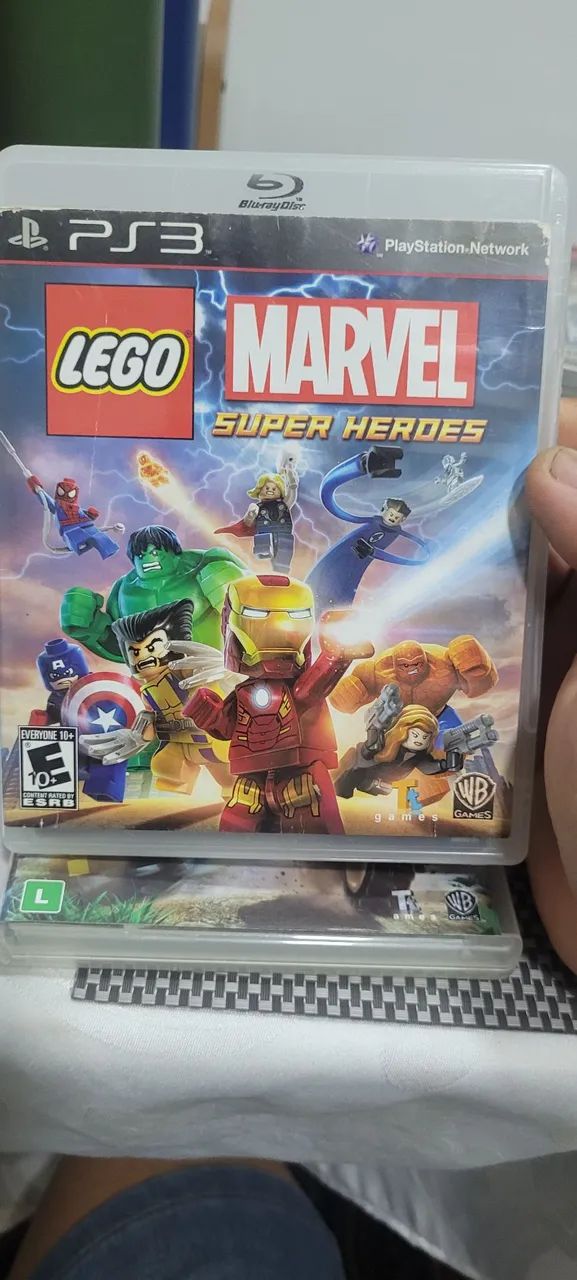 Combo Jogos LEGO PS3 - Jurassic World + Harry Potter + Marvel + Rock ...