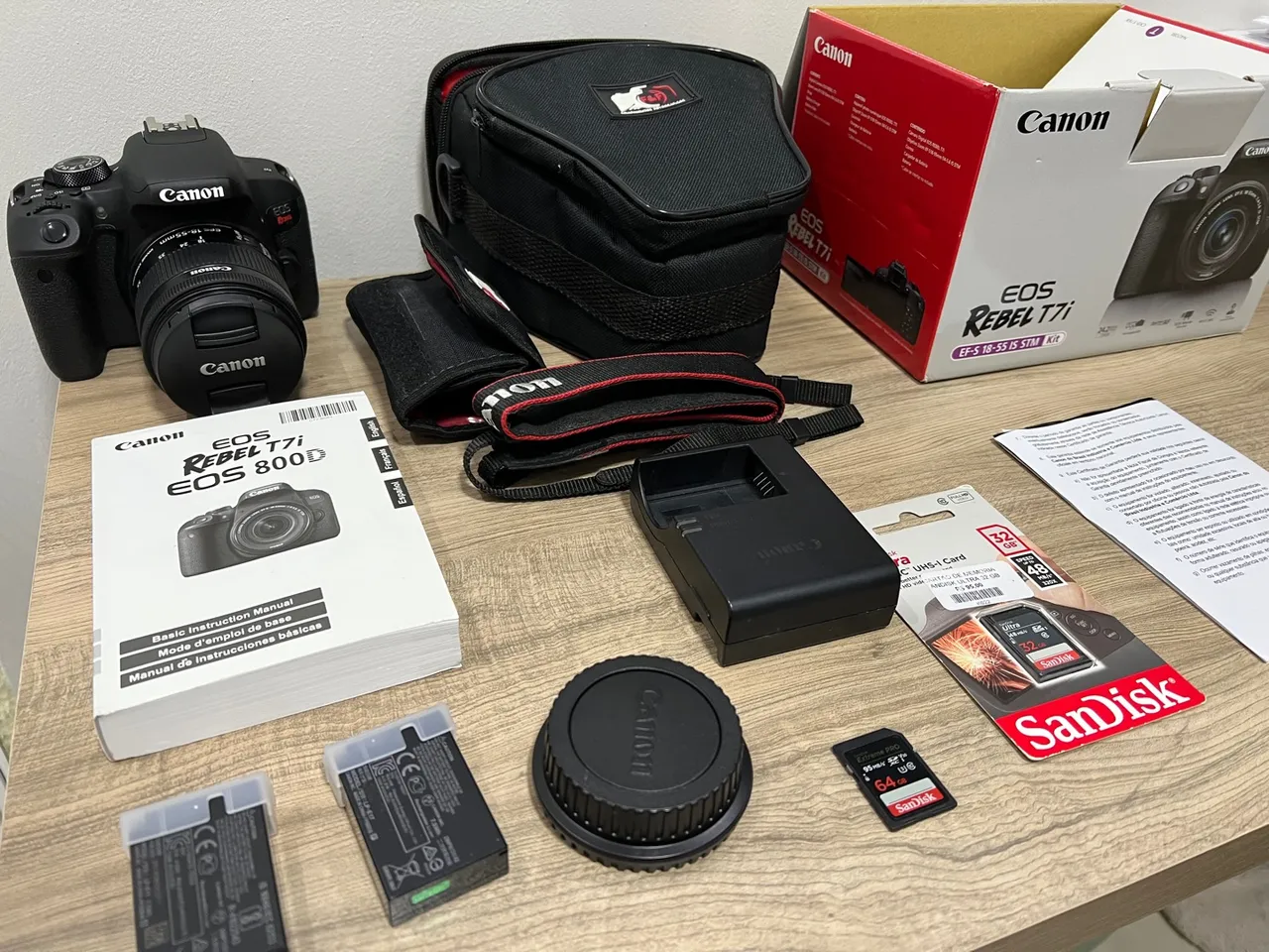 "canon t7i" - Câmeras e Filmadoras no Brasil