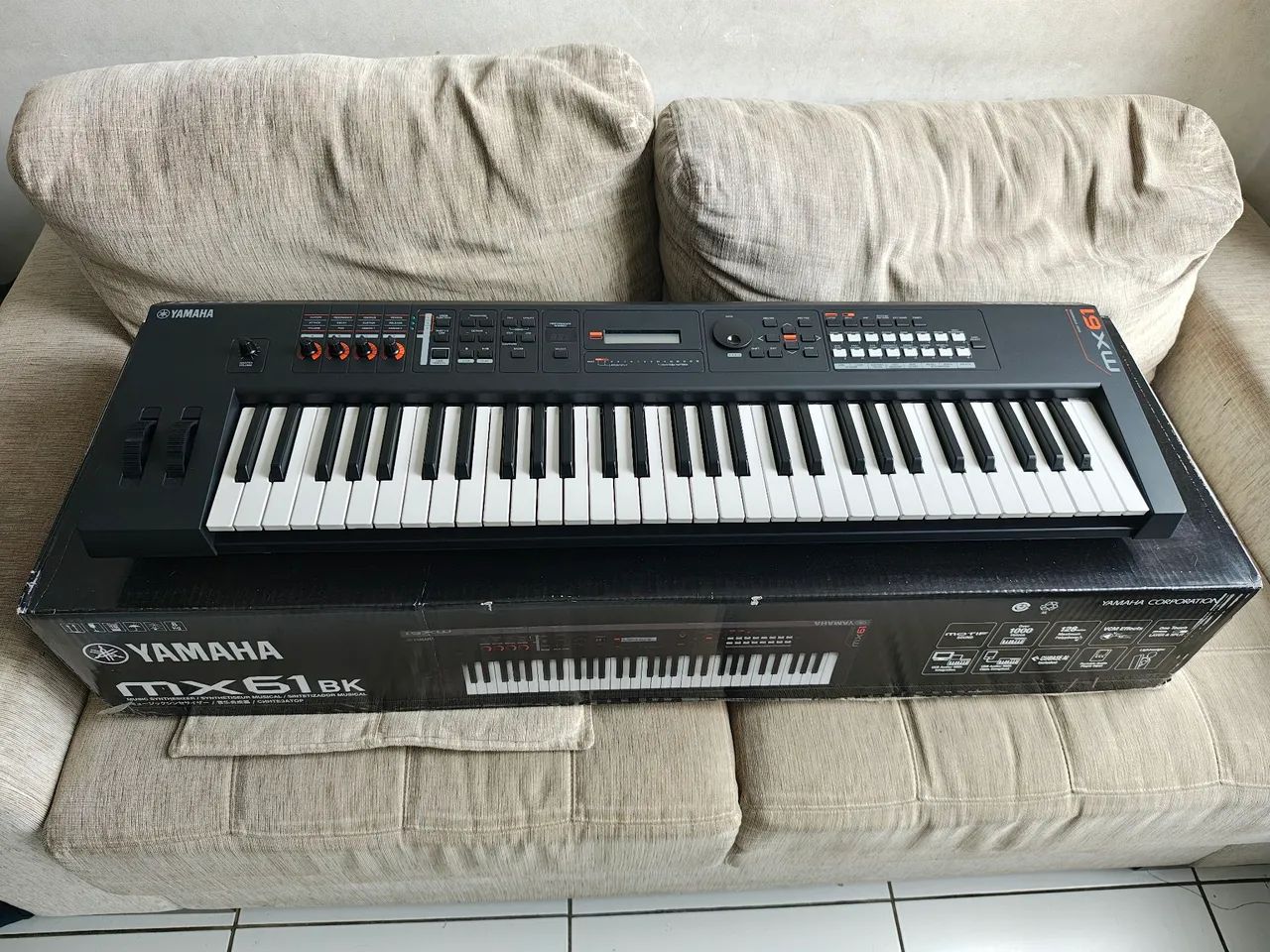 "teclado mx 61" no Brasil