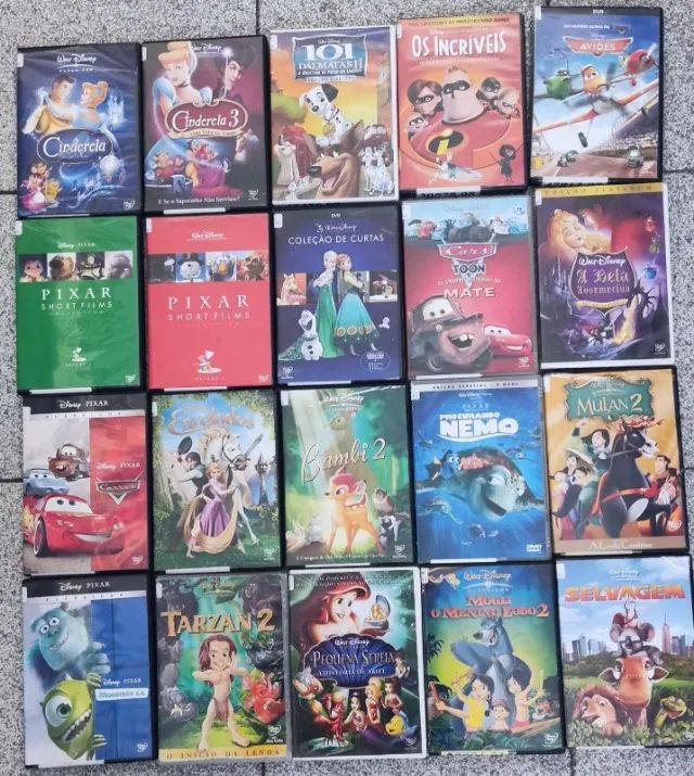 Os Incríveis Nemo Cinderela A Bela Adormecida Monstro SA Carros Aviões ...