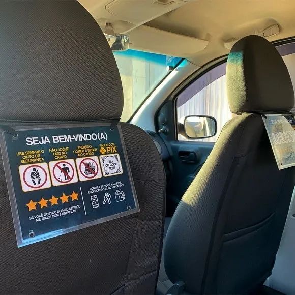 "plaquinha uber" no Brasil