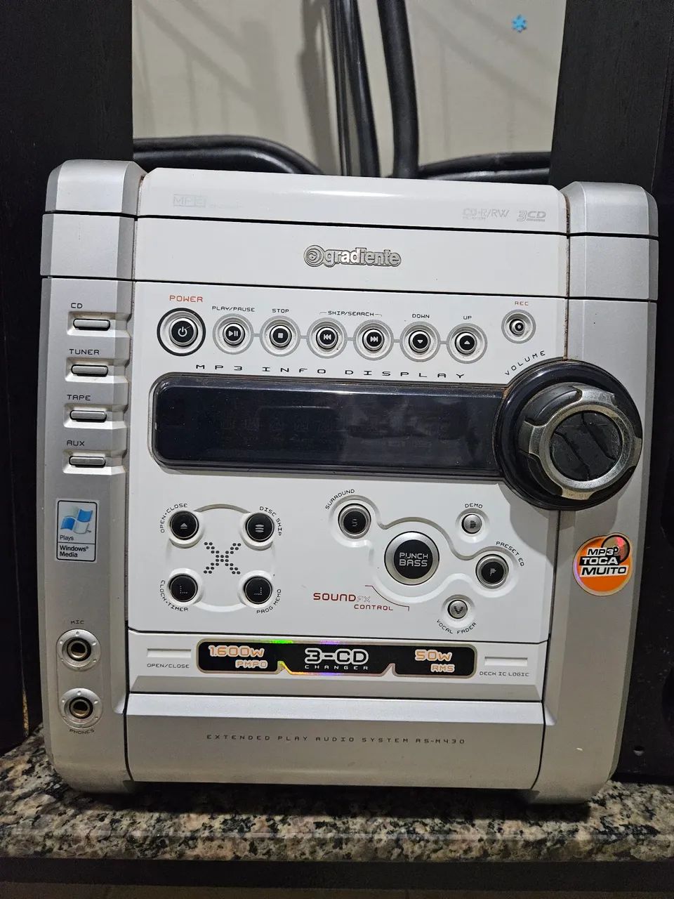 Mini System Gradiente AS-M430 - Aparelhos de Som - Manhattan, Uberaba ...