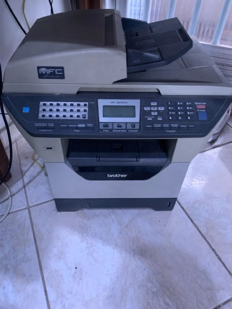 Multifuncional Brother MFC-8890DW - Imprime, digitaliza e copia ...