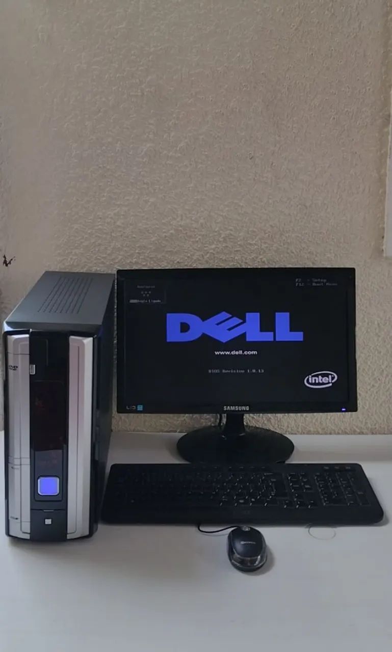 Pc Completo DELL Vostro 220s Windows 10 Pro Ativado 4G Monitor 20 LED ...