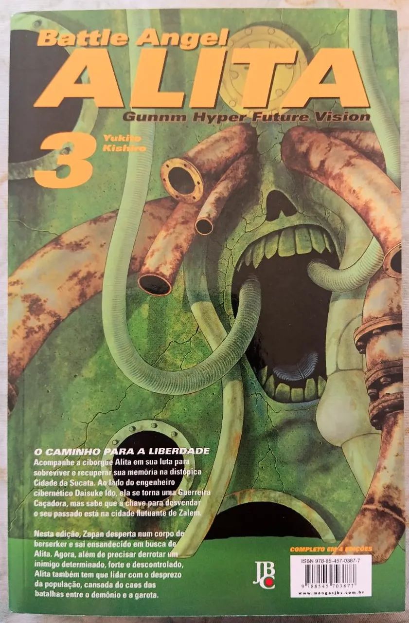 Alita: Battle Angel 3; Volume 3 em Português BR - Livros e revistas ...