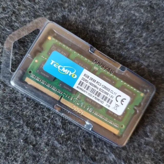Memoria DDR3 8gb Tecmiyo 1600MHz Para Notebook - Memória RAM - São ...