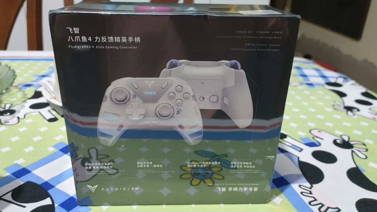 Controle Flydigi APEX 4 Elite - Novo - Peças e Acessórios de Vídeo Game ...