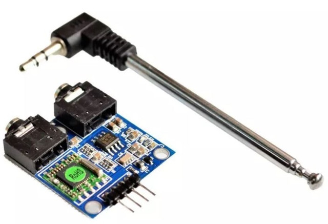 Módulo Rádio Fm Stereo Philips Tea576 76-108mhz Arduino Robotica COD ...