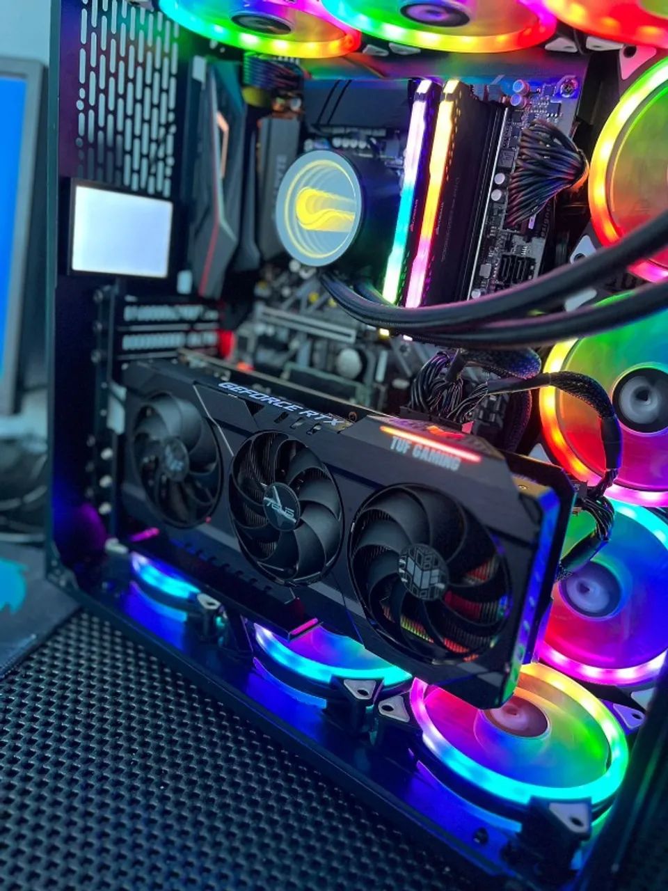 Placa de Vídeo ASUS TUF Gaming - GeForce RTX 3070, 8GB GDDR6, Ray Trac ...