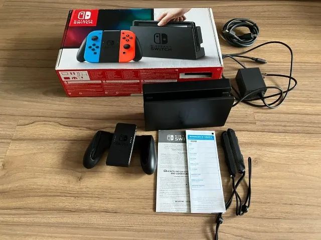 Nintendo Switch V1 Desbloqueado via Software Leia Ac Trocas - Consoles de Vídeo Game - Parolin ...